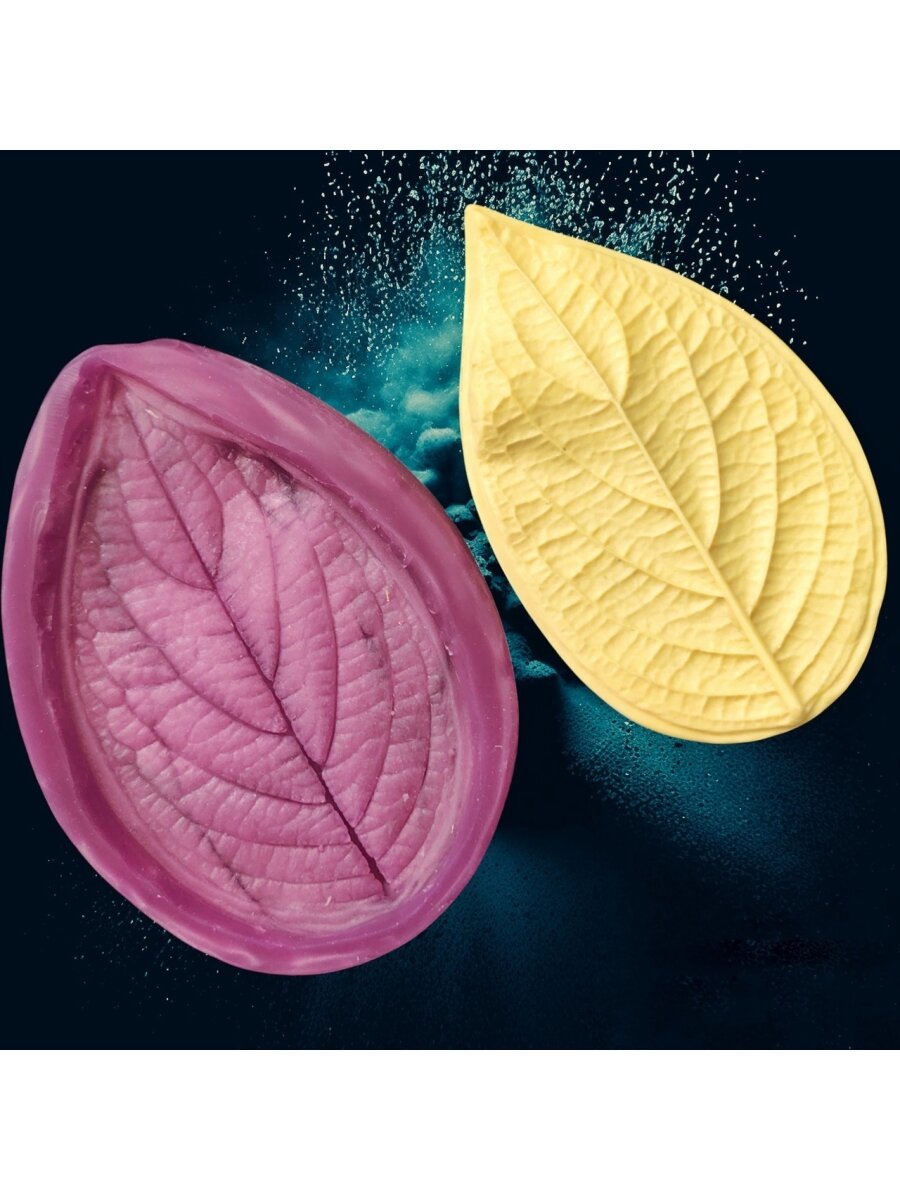 Молд пластиковый+вайнер силиконовый "Кокетка" лист универсальный 10,5х6,5см