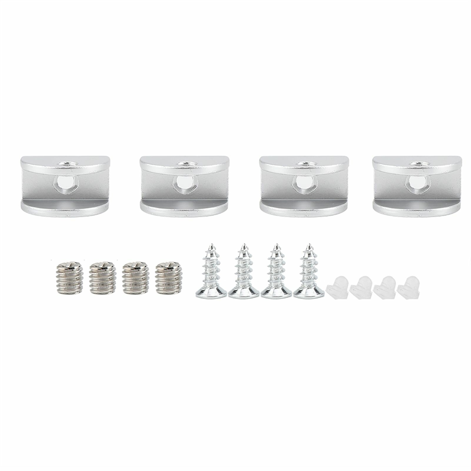 4 шт. алюминиевый стеклянный зажим для окон толщиной 5-8 мм, космический алюминиевый дуговой кронштейн, зажим для крепления окна для легкой установки