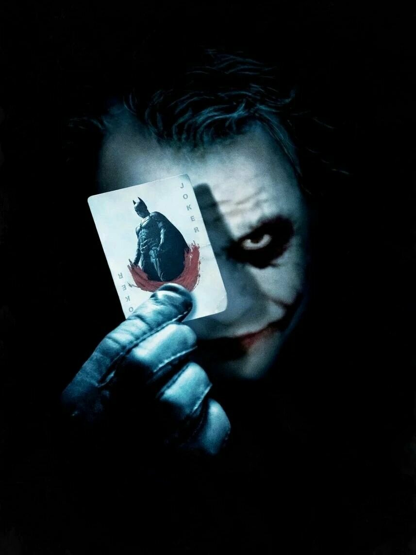 Алмазная картина "Джокер DC Фильмы" алмазная огранка 40х50 см,40X50CM, белый