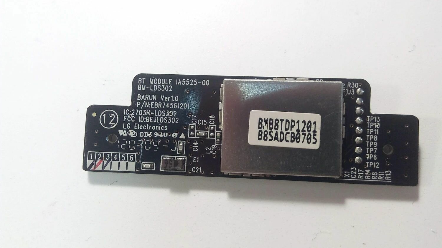 Модуль Bluetooth IA5525-00 BM-LDS302 BARUN Ver1.0 EBR74561201 для 42Lm669T-Zc Lcd Телевизор Плата разъемов арт. 9901