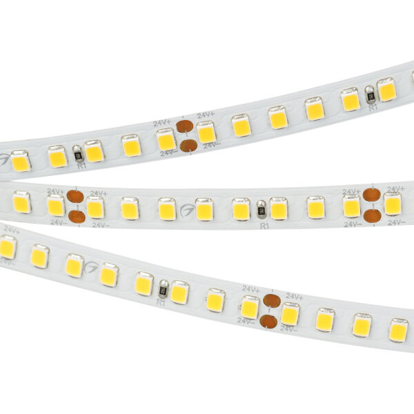 Светодиодная лента RT-A160-8mm 24V Warm2700 (12 W/m, IP20, 2835, 50m) (Arlight, 12 Вт/м, IP20)