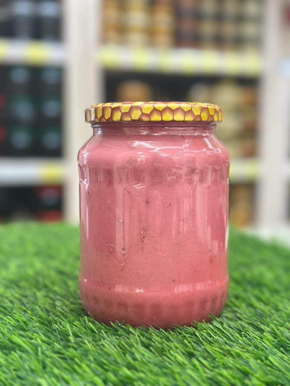 Мёд молоко с малиной, 720 мл