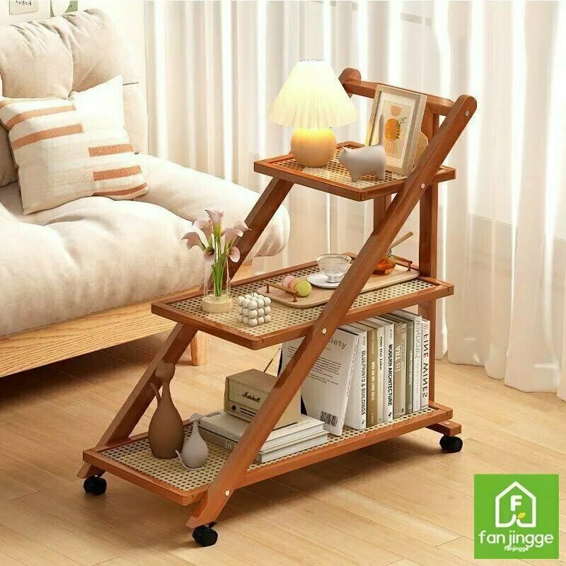 Журнальный столик "IKEA", для гостиной, искусственный ротанг