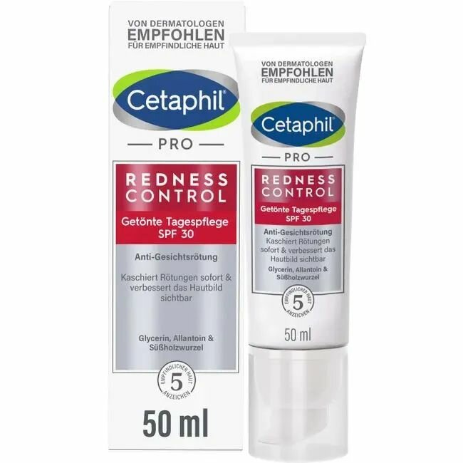 Cetaphil Pro успокаивающий дневной уход против покраснений SPF 30, оттеночный, 50 мл