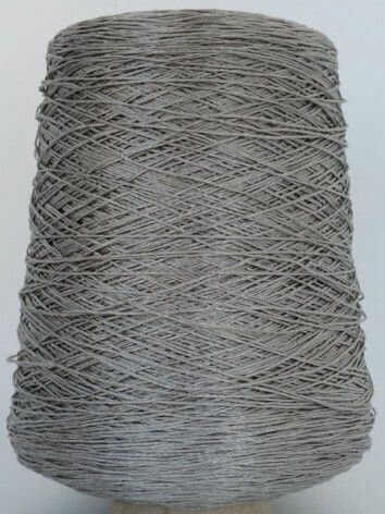 Пряжа Miroglio Btight лен вискоза Серебро