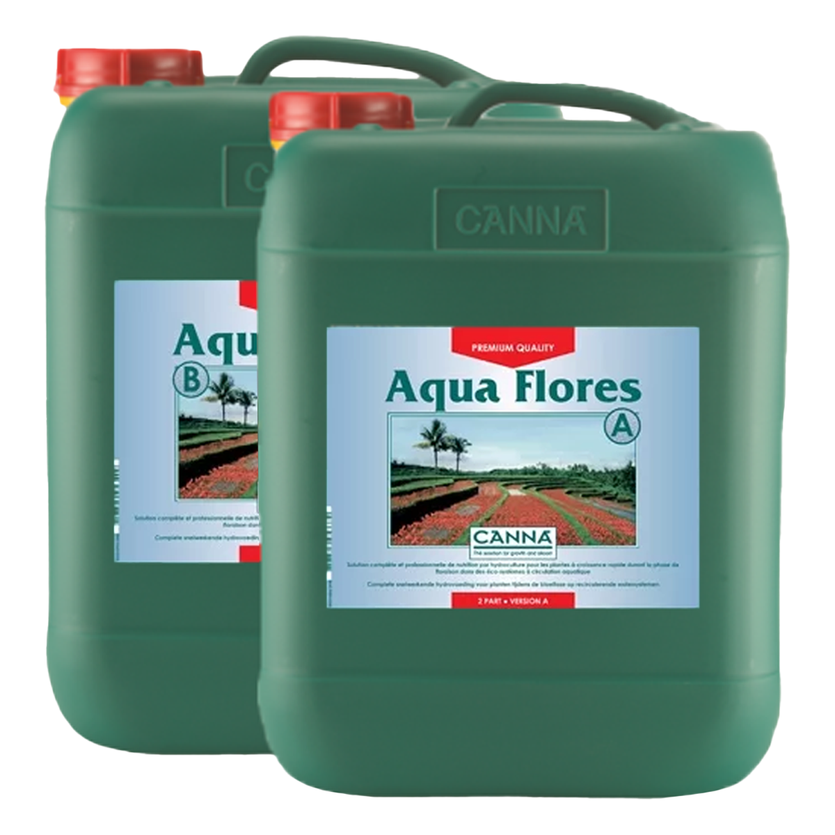 Удобрение для цветения / Aqua Flores A+B, 10 л / CANNA