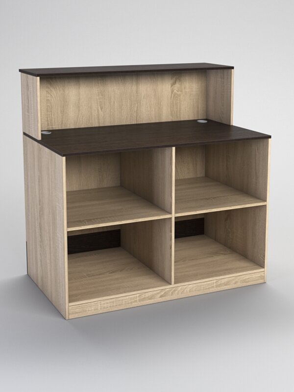 Барная стойка "стайл" №2-2А, Дуб Венге и Дуб Сонома. Производитель товара - компания Westcom.