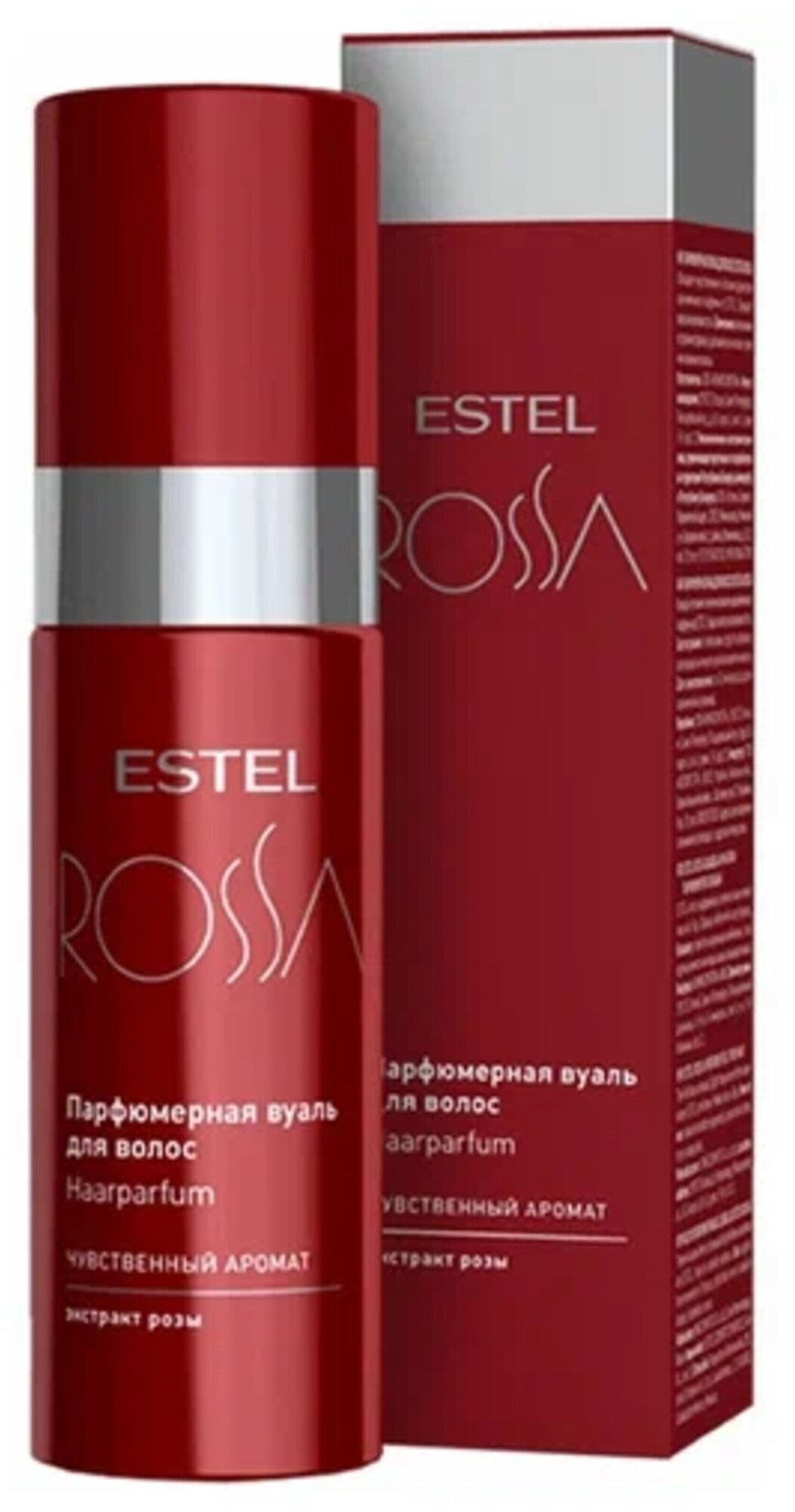 Парфюмерная вуаль для волос для волос Estel Professional ROSSA, 100 мл