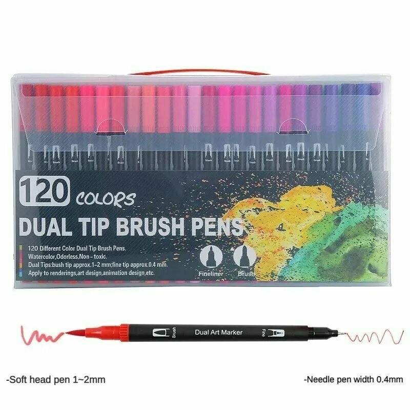 Набор маркеров Акриловый, 120 шт.