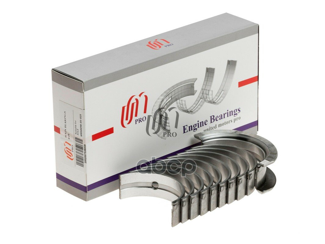 Вкладыши коренные United Motors арт. MBS0098-05-025