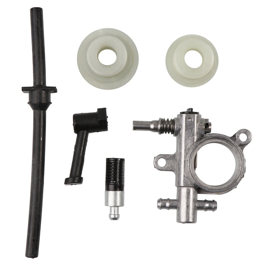 Масляный Насос Фильтрующая Труба Практичный Шланг Червячный Комплект для Китайской Бензопилы 25CC 2500 Запасные Части Аксессуары