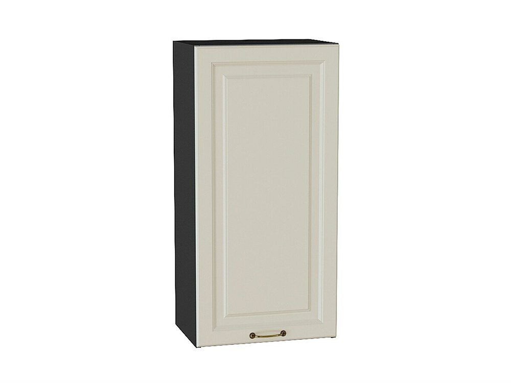 VVT Шкаф верхний с 1-ой дверцей Ницца Graphite, Агат, 920, 450 В*Ш*Г 920*450*318, фасад МДФ Агат, корпус Graphite Агат