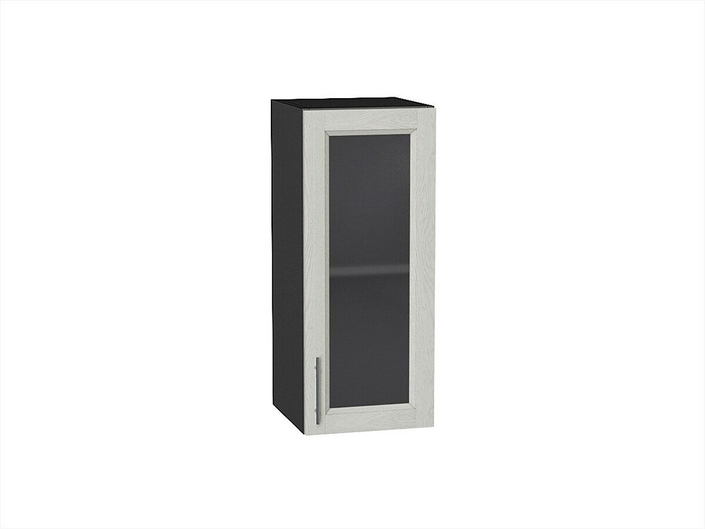 VVT Шкаф верхний с 1-ой остекленной дверцей Сканди Graphite, Cappuccino Softwood, 720, 300