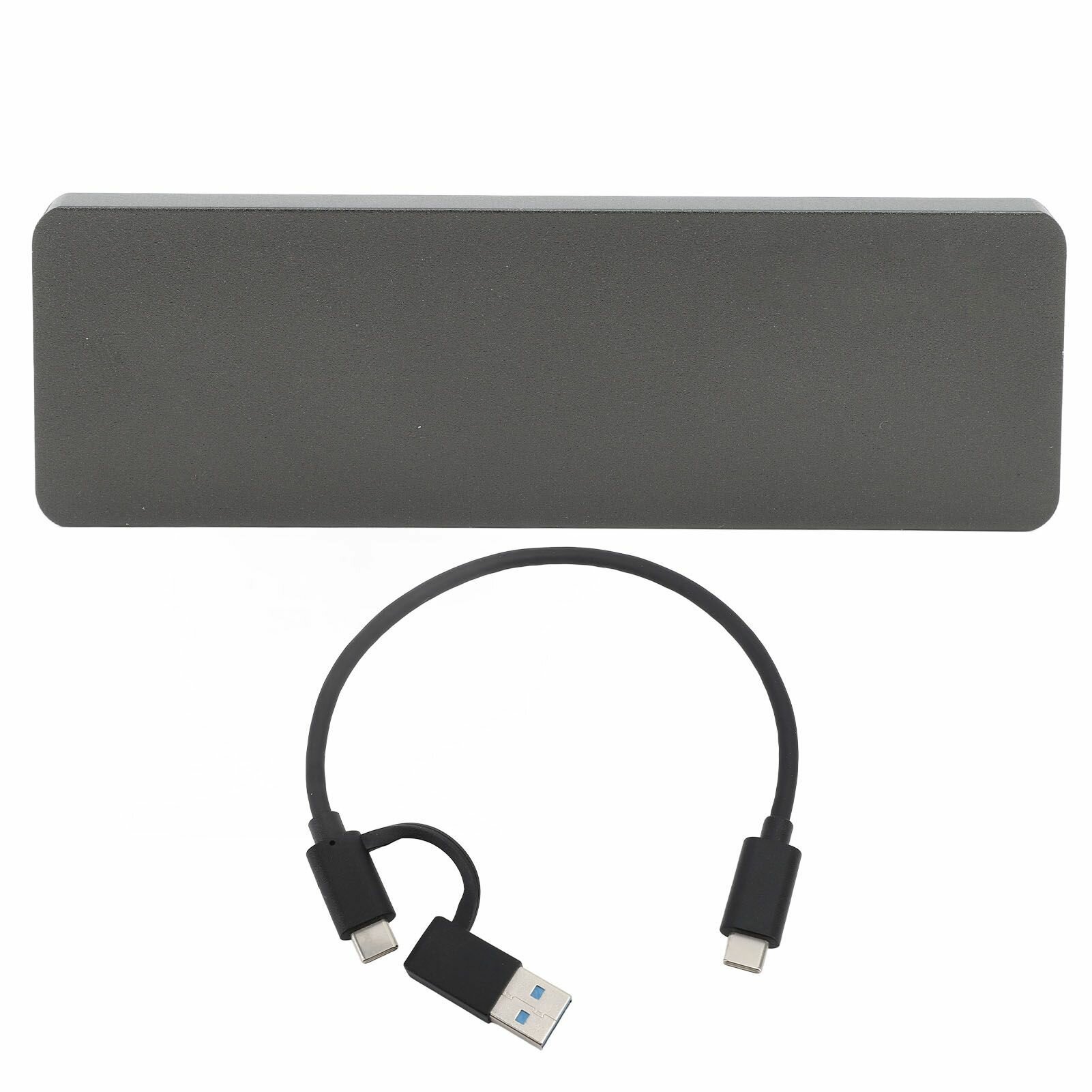 Корпус M.2 NVMe USB3.1 Type-C, UASP, 10 Гбит/с, 2230-2280, серый, без SSD, до 100 знаков