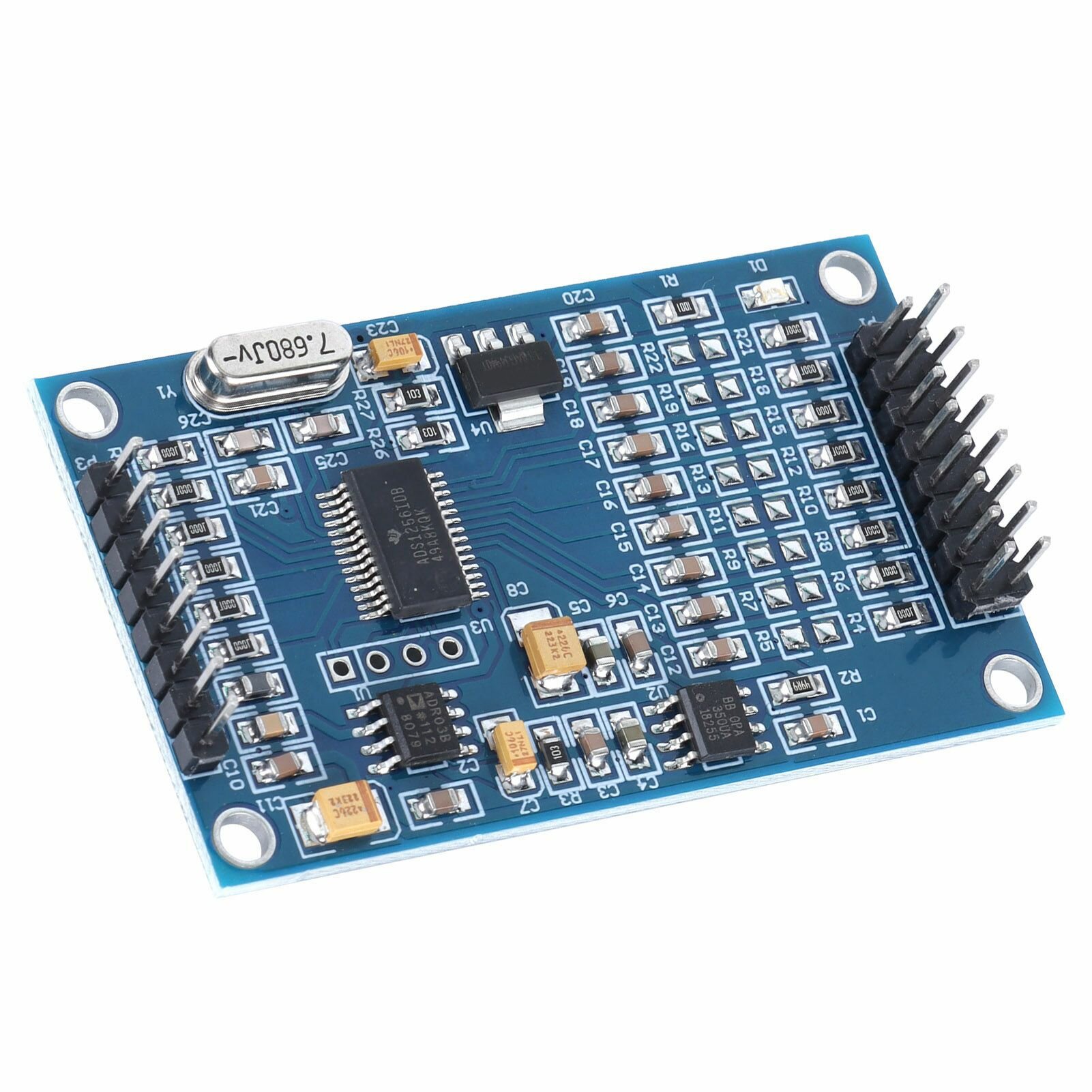 Модуль сбора данных ABS Высокоточный АЦП 8 каналов 24 бит Электронный компонент ADS1256