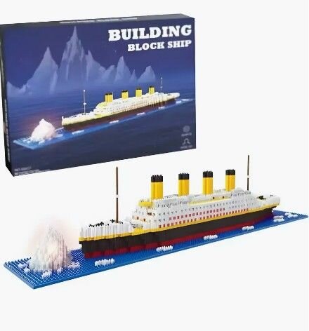 Конструктор 3D из миниблоков / Титаник 2684 дет 68457