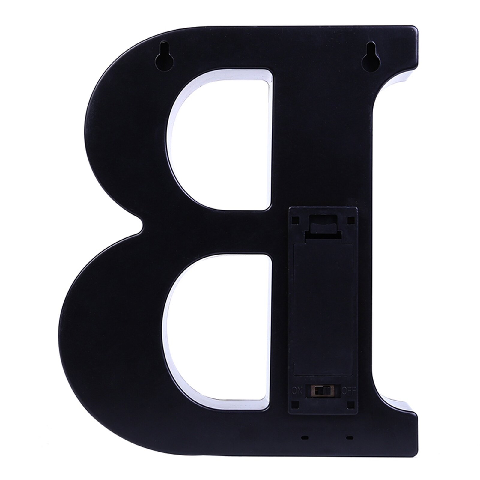 Лампа ночная из пластика LED 26 английских букв форма буквы украшение свет для дня рождения предложения признания Белый свет, IP44, ON/OFF переключатель, батарейки 2 x AAA (не включены), материал ABS, для стен, полок, праздников, дома, вечеринок, кафе,