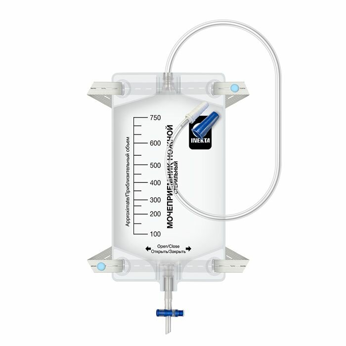 Мочеприемник ножной (дренажный мешок) 750 мл - 5 шт