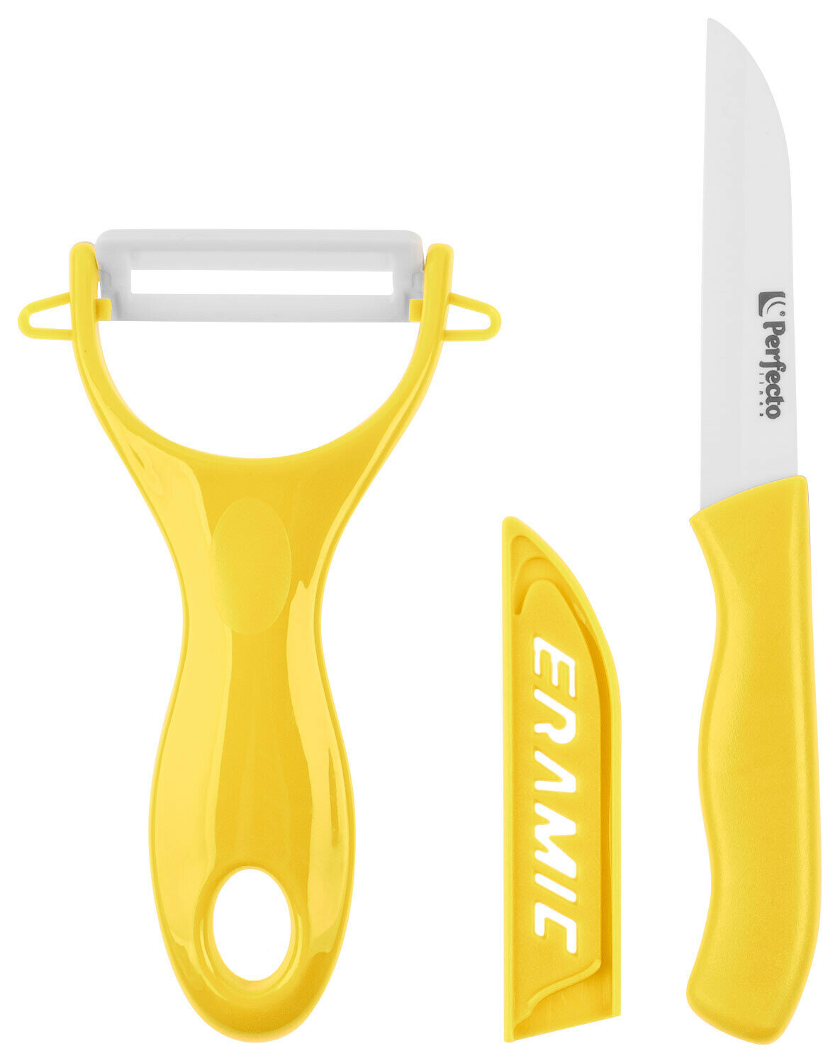 Набор ножей PERFECTO LINEA Starcook 2 предмета желтый (21-002011)
