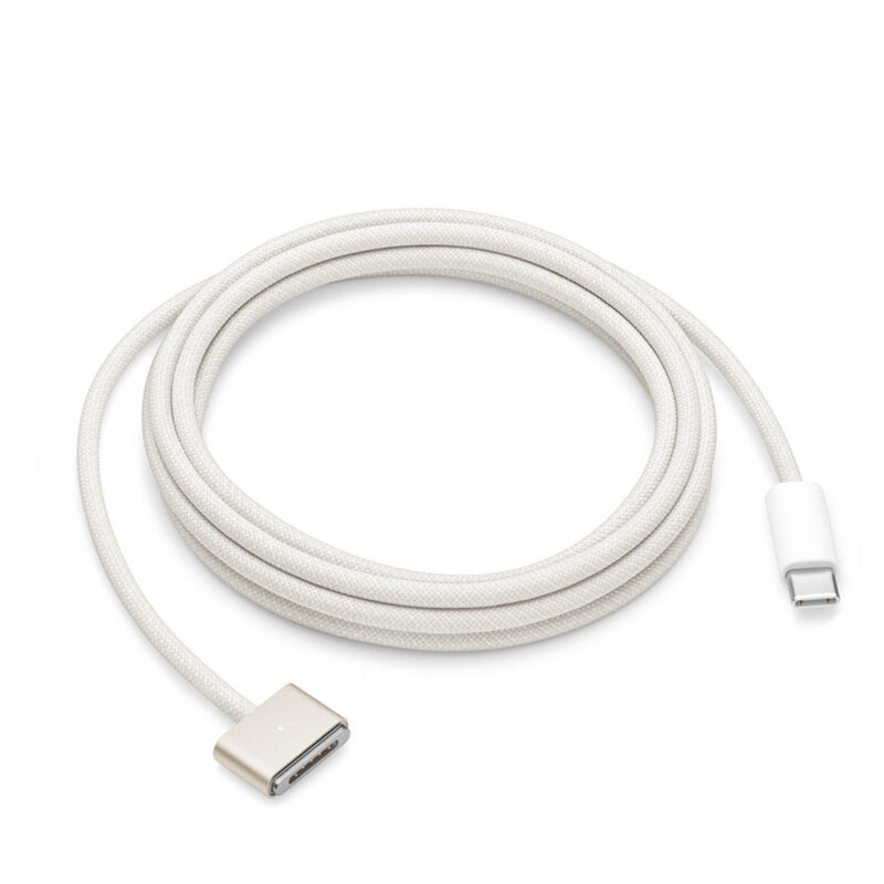 Магнитный кабель Type-C Revolution Magsafe 3 PD140W, для Apple Macbook, хаки