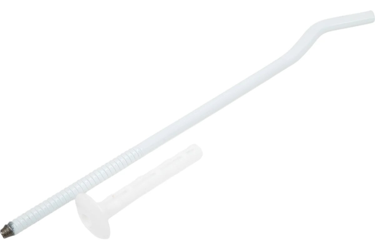 Damento кронштейн анкерный для радиатора отопления с дюбелем белый 7x260 016578