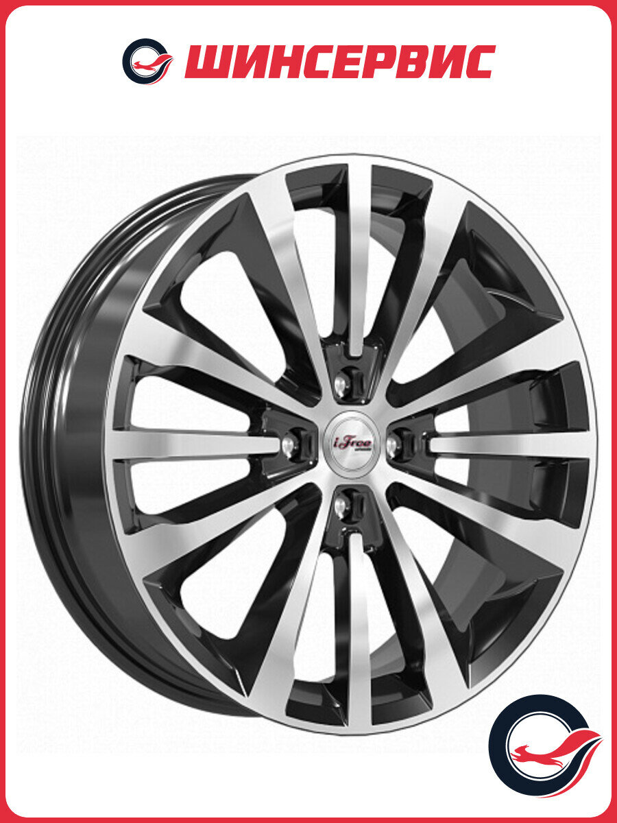 Литой колесный диск IFree Андерсен R17x7.0J 4x100 ET45 ЦО67.1 для автомобиля