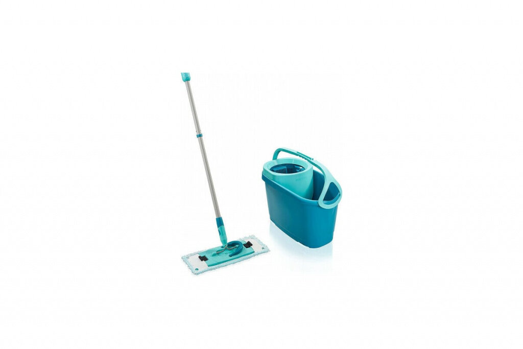 Комплект Leifheit Швабра и ведро на колес CLEAN TWIST Disc Mop Ergo mobile 52102