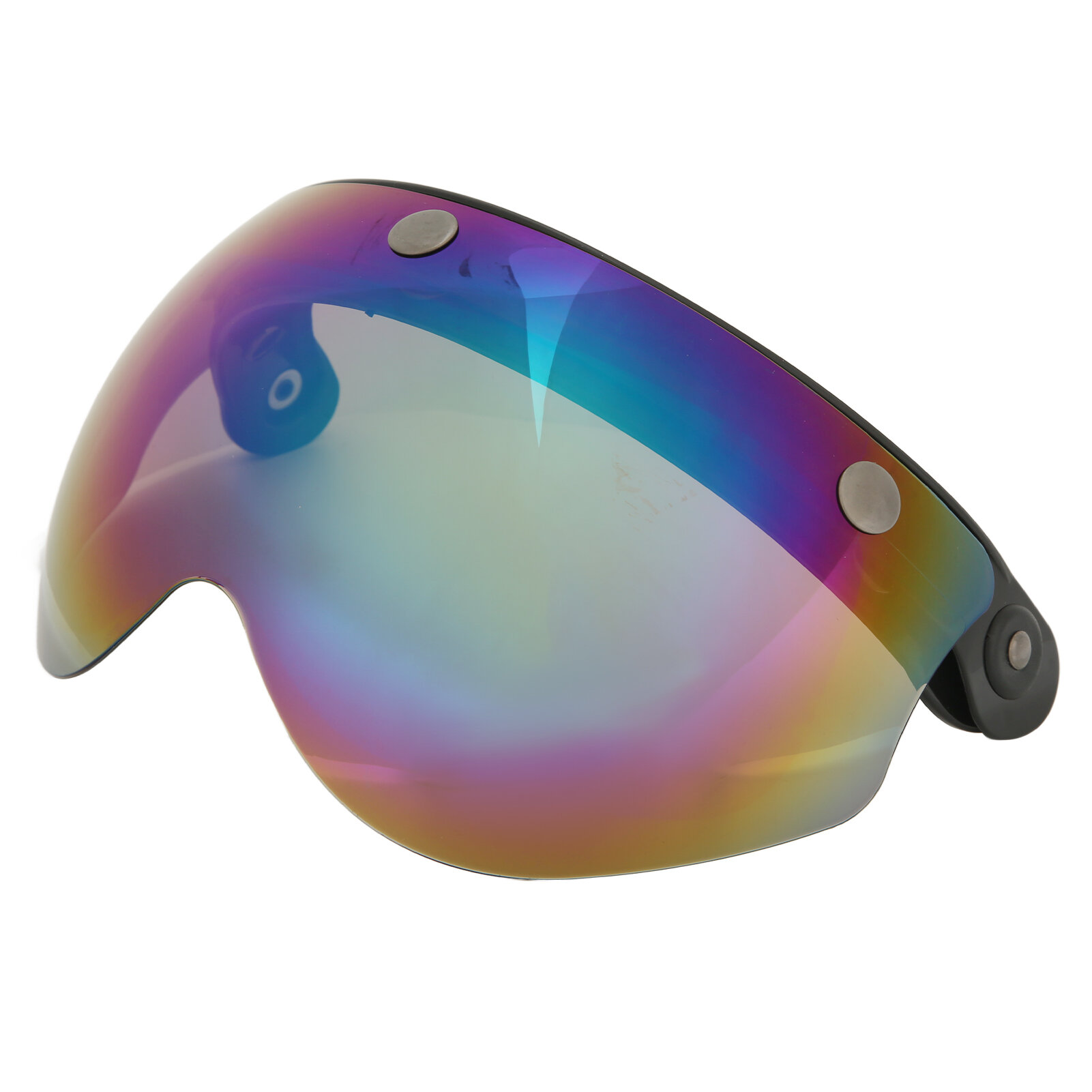 Козырек шлема ветрозащитный песчаный козырек в стиле ретро для мотоциклетного шлема с регулируемой пряжкой цветной