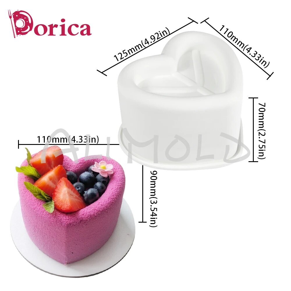 Dorica силиконовая форма для торта MC-708