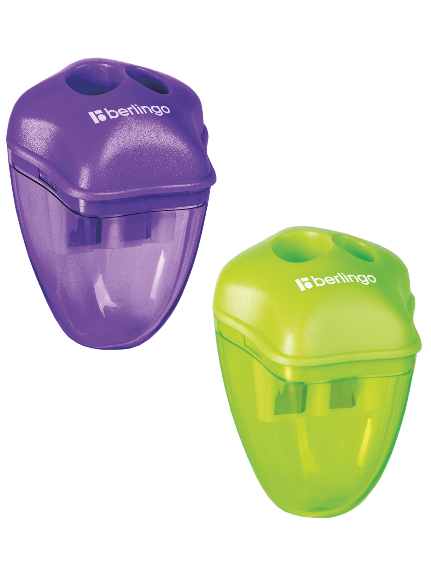 Точилка пластиковая "Spike XL", 2 отверстия 2шт