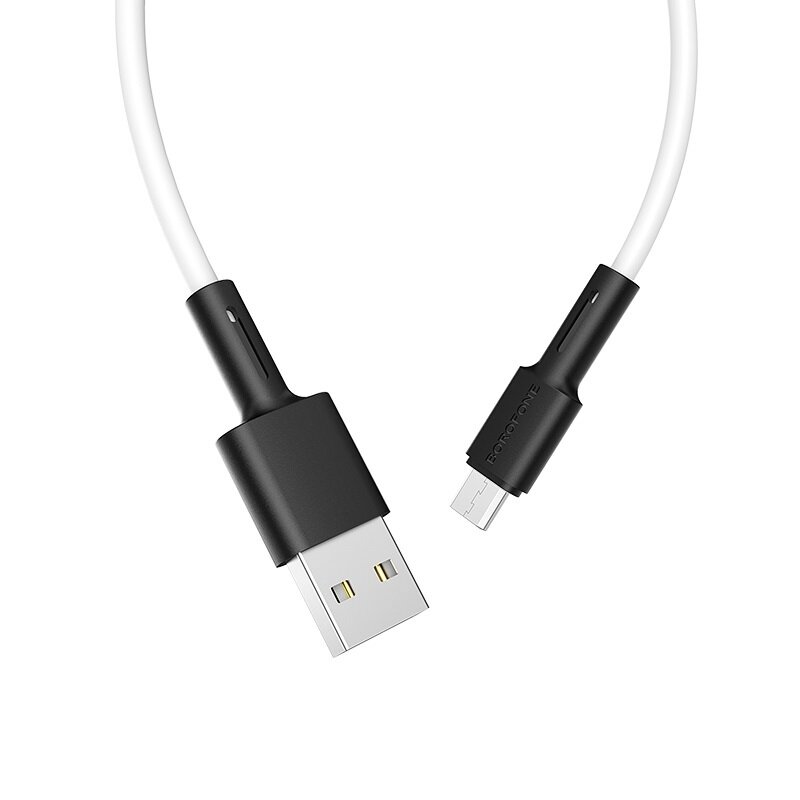 Кабель для зарядки Borofone BX31 USB-A - Micro USB, 1 м, черный, 2,4 A