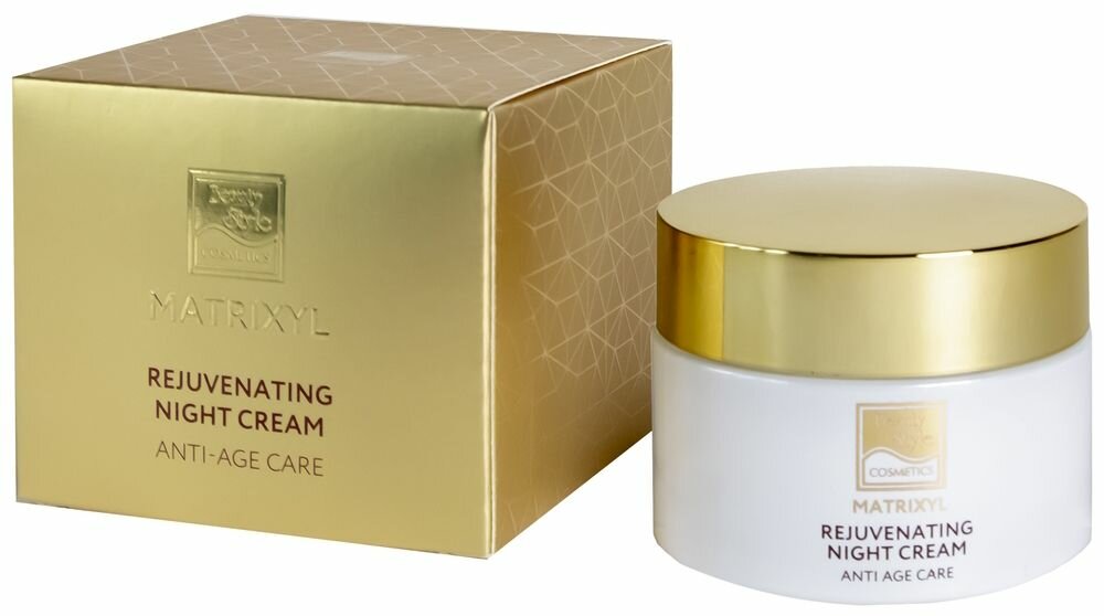 BEAUTY STYLE Ночной крем для лица с матриксилом с омолаживающим эффектом Rejuvenating Night Cream, 50 мл