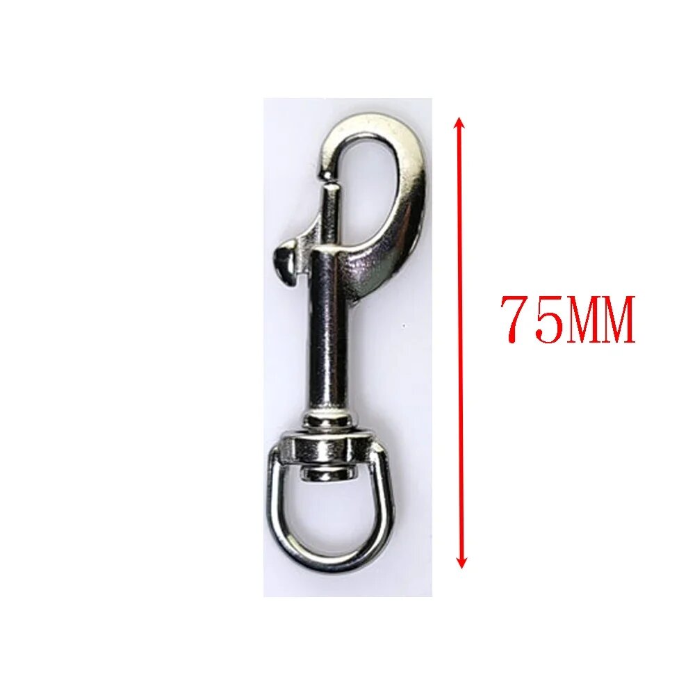 Болт-карабин из нержавеющей стали 316 для подводного плавания 75MM