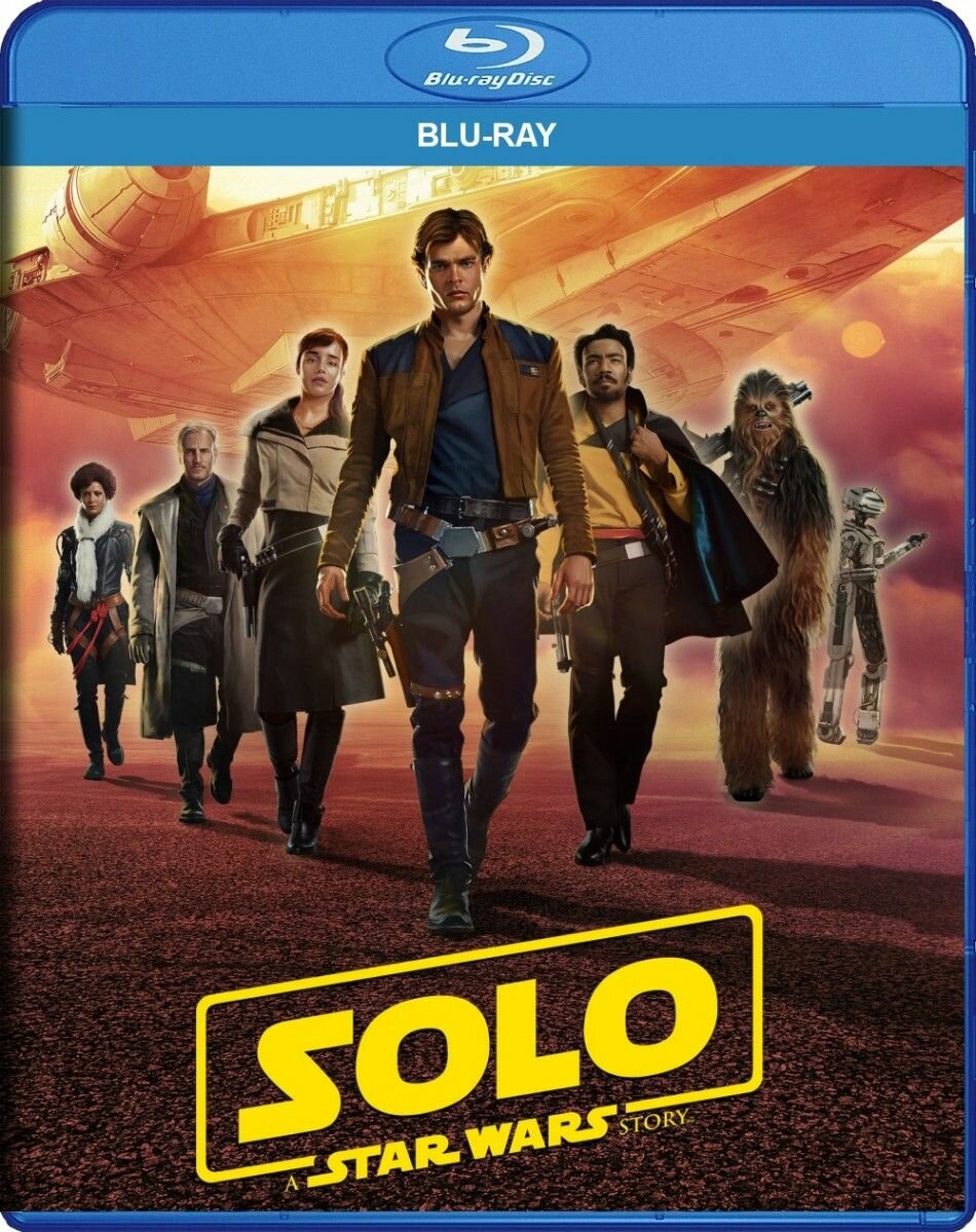 Хан Соло: Звездные войны. Истории (2018) Blu-ray (блю-рей)