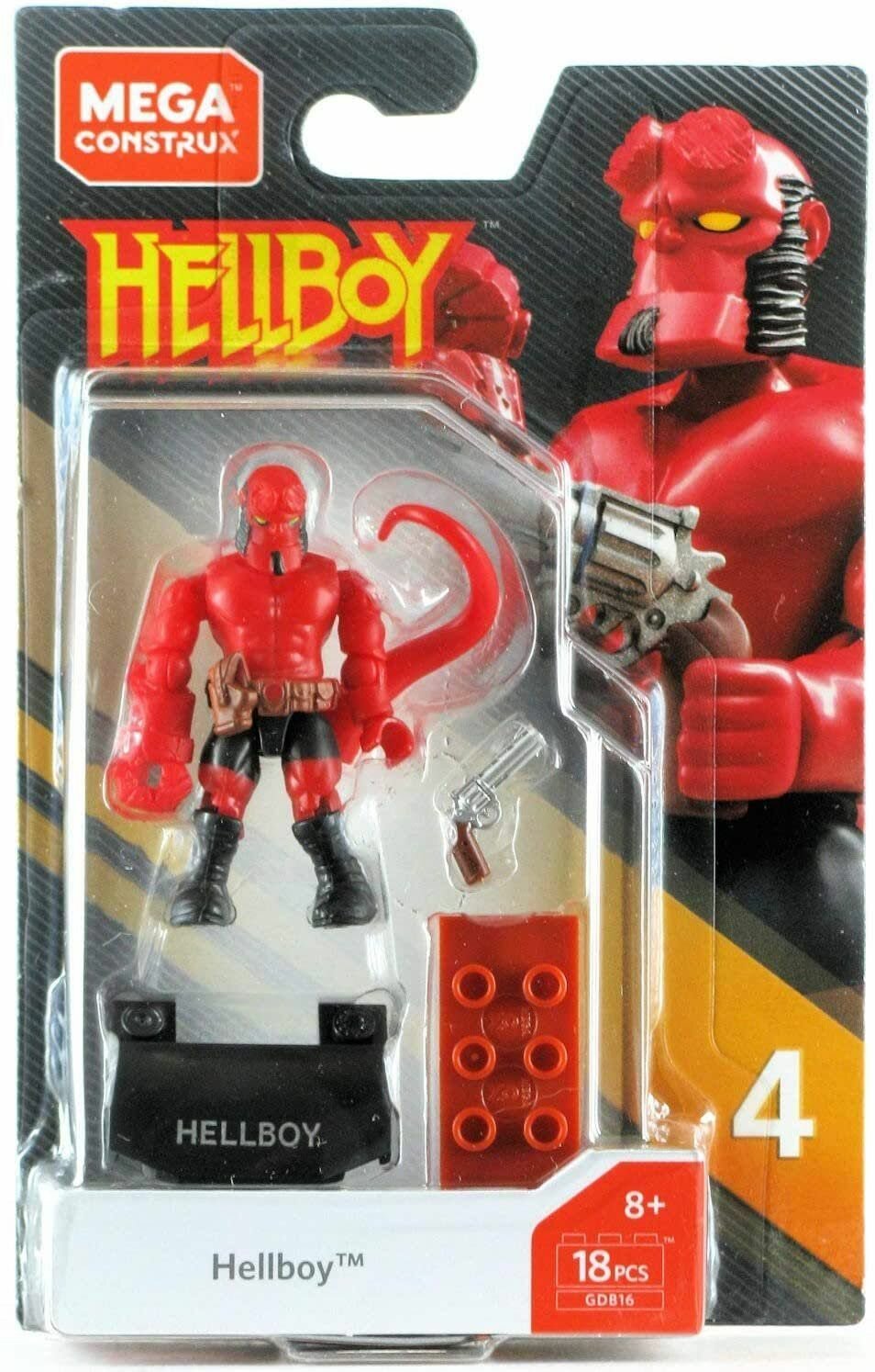 Персонажи и аксессуары, MEGA BLOKS, Hellboy персонажи игрушек из строительных блоков (подарки для детей)