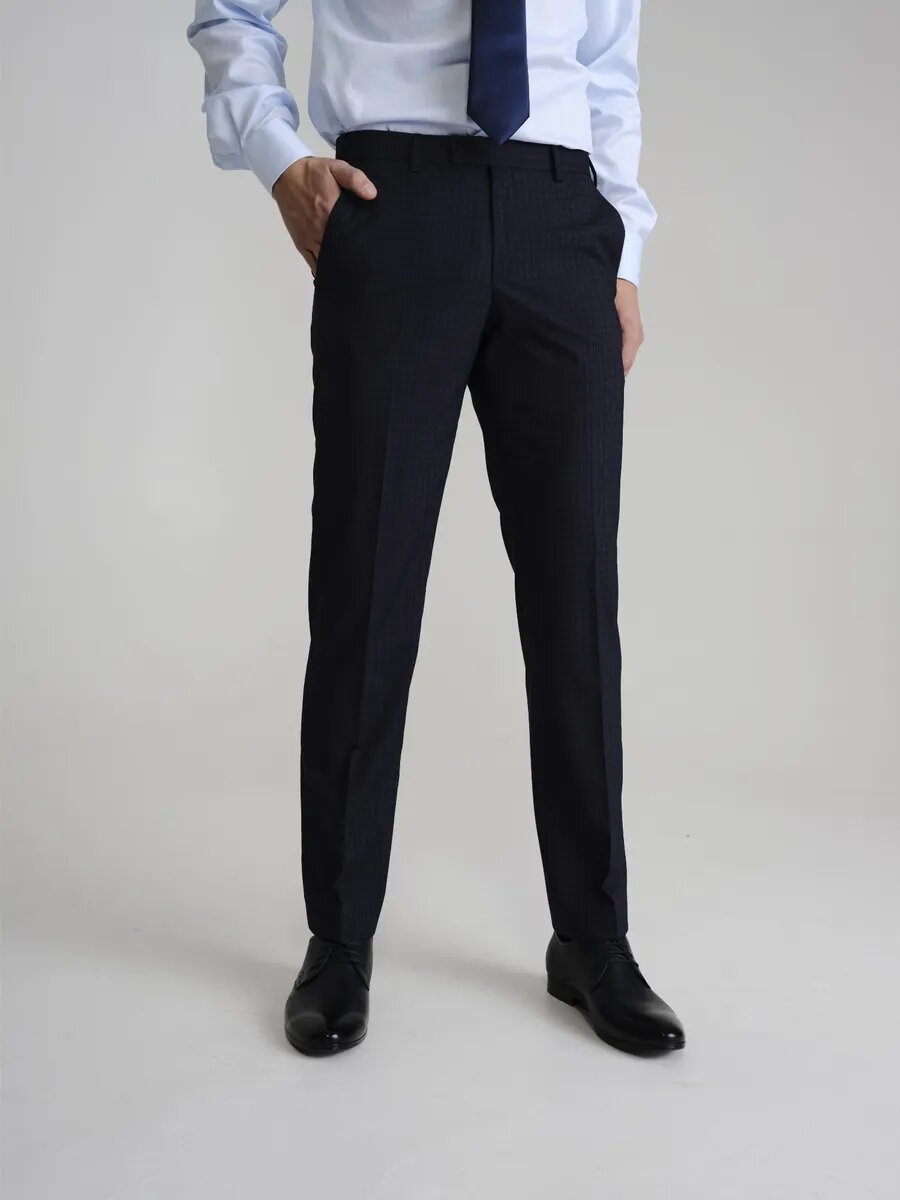 Брюки прямые со стрелками