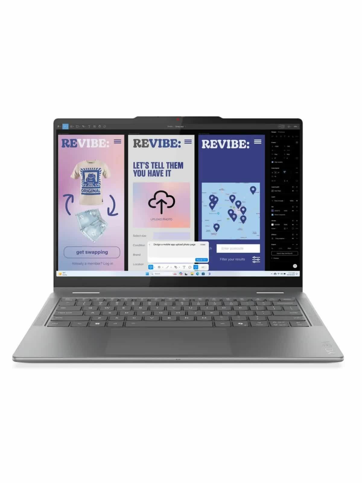 Ноутбук Lenovo Yoga 7 2-in-1 14ILL10 14/Ultra 7 256V/16Gb/1Tb/Intel Arc/серый