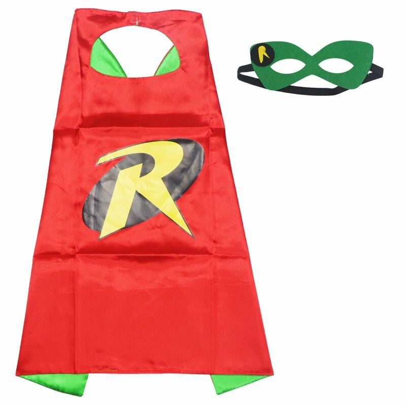 Накидка-супергерой для праздника, Хэллоуин, косплея и пляжа для мальчиков