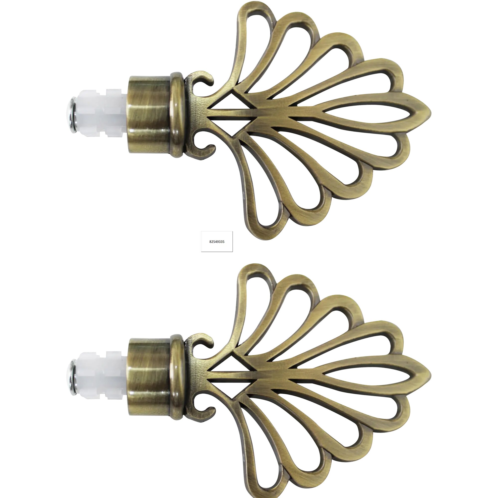 Inspire Пальмера Наконечники металл 6 см Античное золото 2 шт набор для аксессуаров