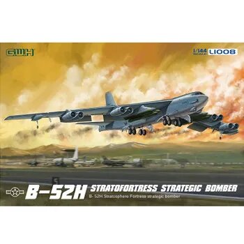 Great Wall Hobby L1008 1/144 B-52H Stratofortress Стратегический бомбардировщик 2020