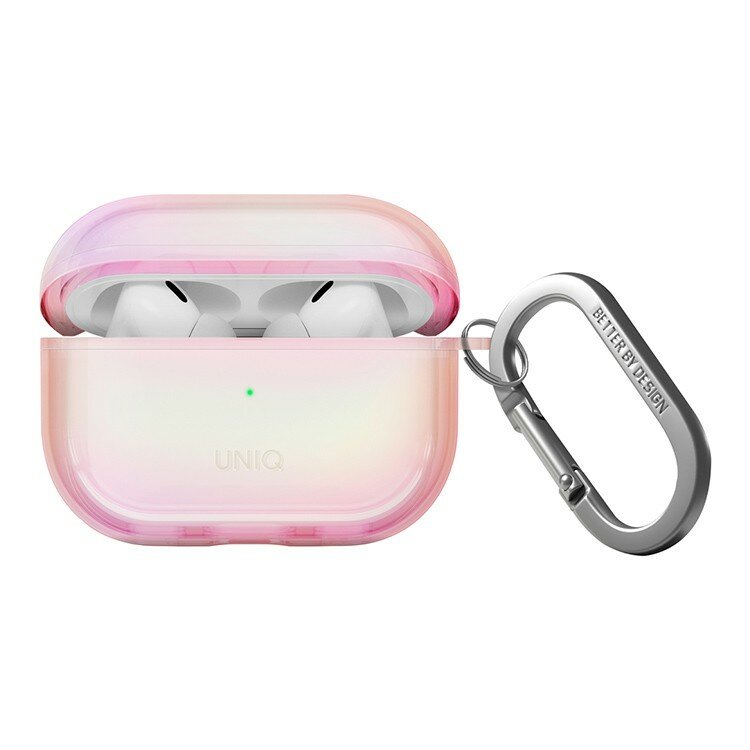 Uniq чехол для Airpods Pro 2, Iridescia (holographic) Pink Prism