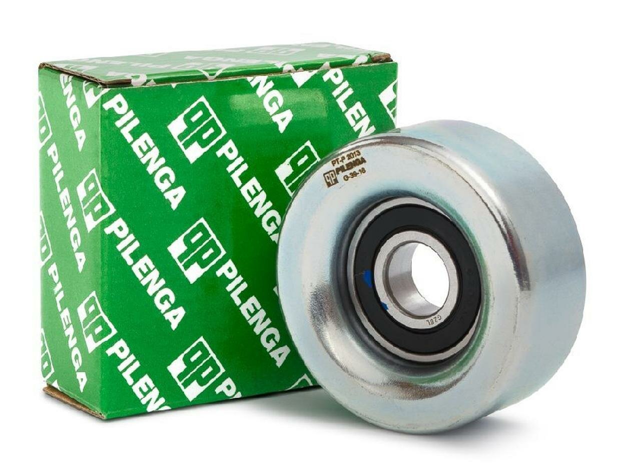 Ролик натяжной для автомобилей Pilenga PTP2013, в упаковке 1 шт.