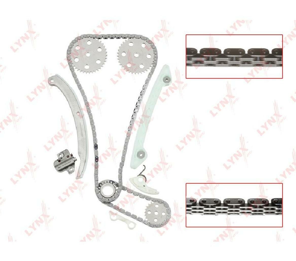 Комплект цепи газораспределительного механизма (ГРМ) Lynx TK0013