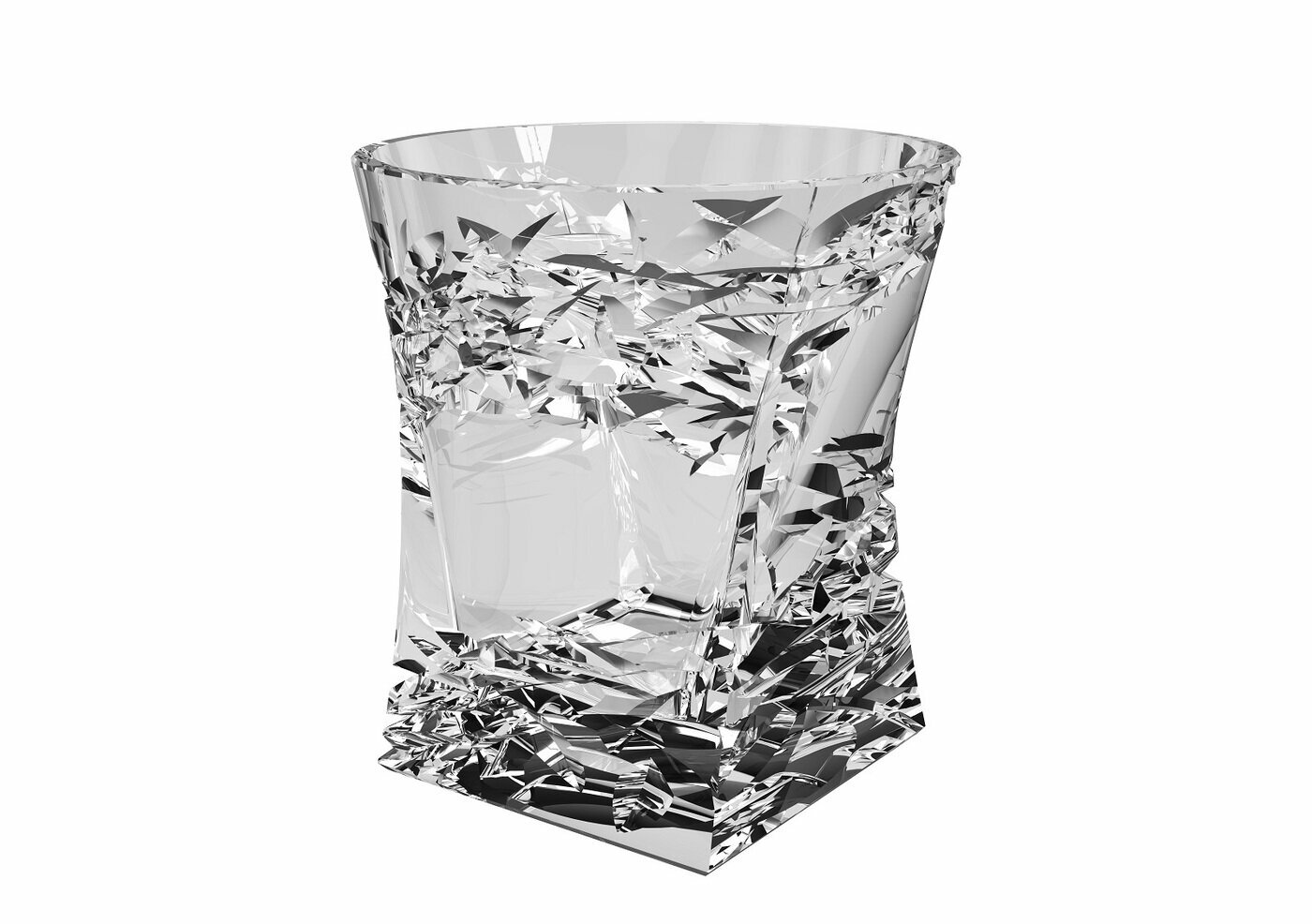 Стакан для виски "Samurai", 240 мл (набор 2 шт.), хрусталь, Crystal Bohemia/ БПХ739