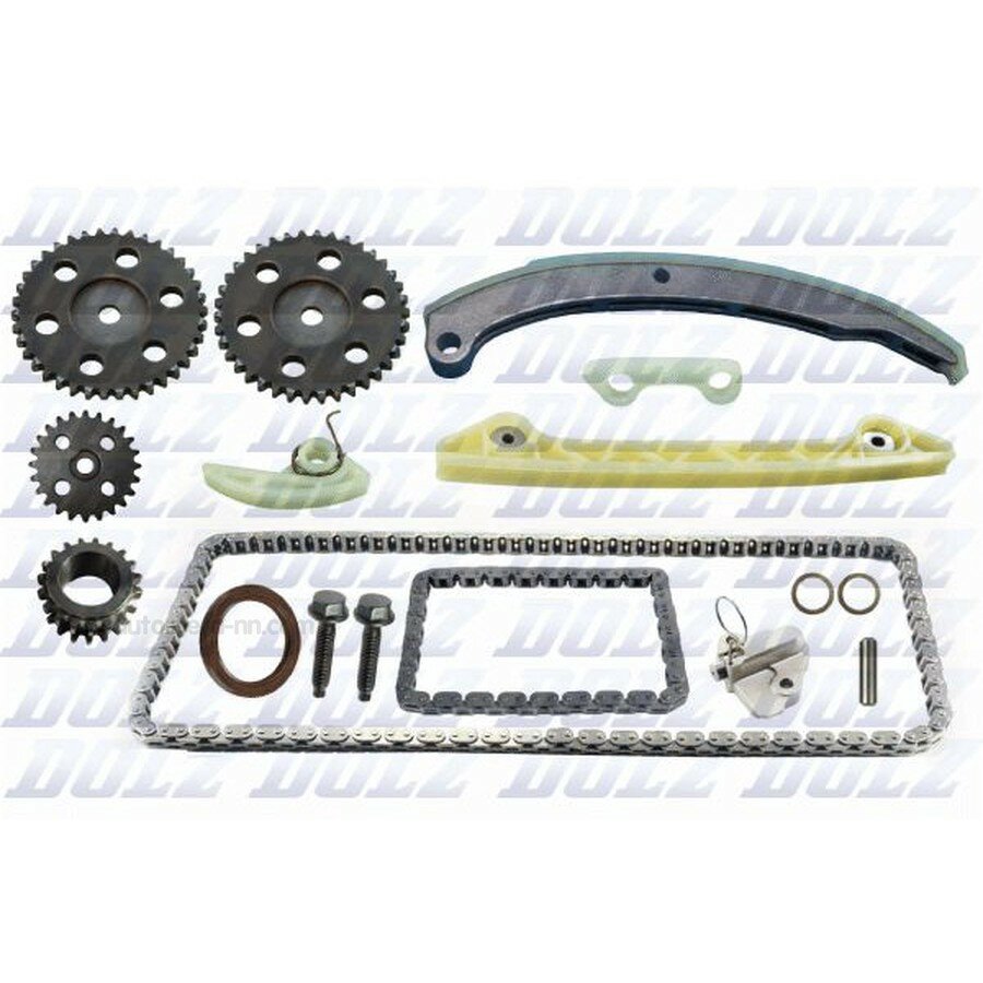 DOLZ SKCF010 Комплект цепи ГРМ Ford Focus II/C-Max 2.0i AODA/AODB 04>