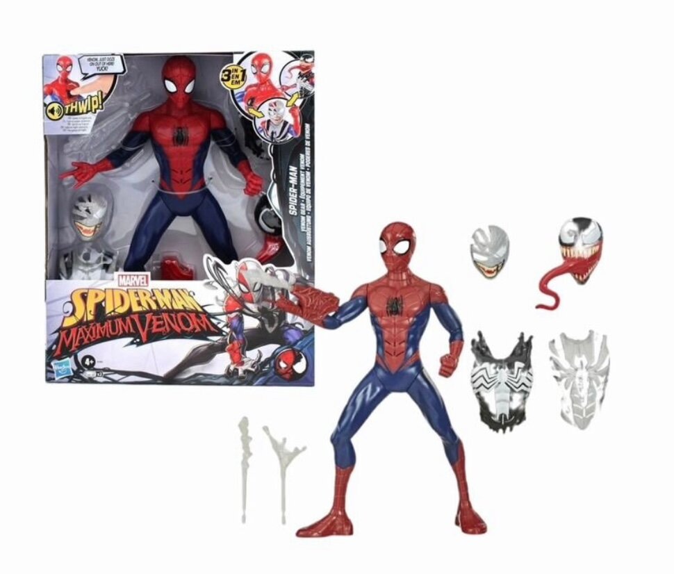 Hasbro Marvel Spider-Man Maximum Venom Venom Gear Фигурка Человека-паука Экипировка Венома