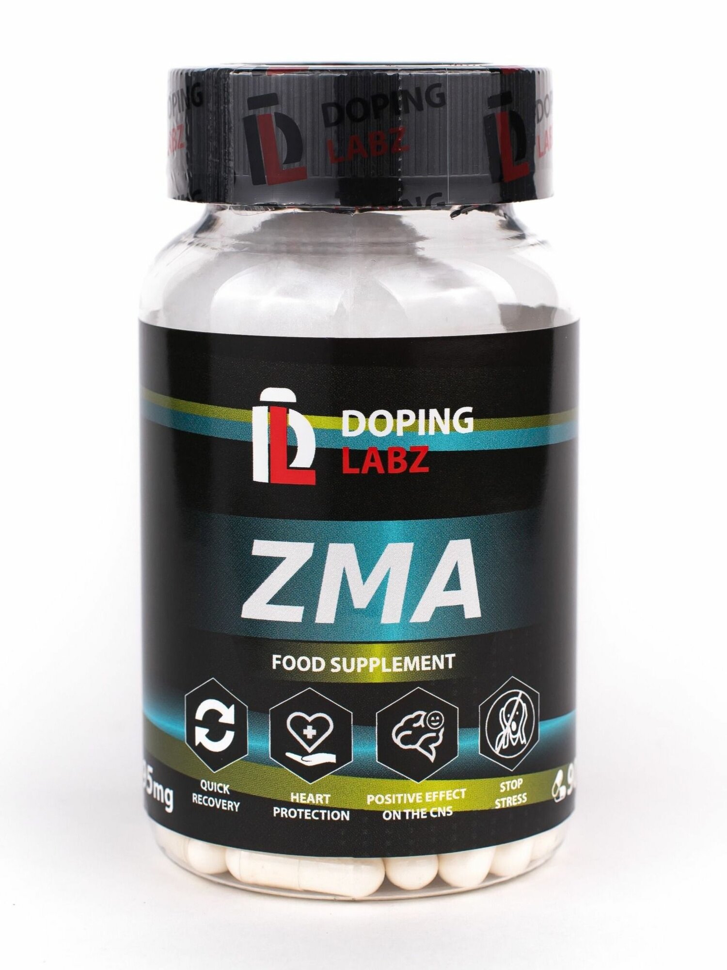 ZMA Витамины для мужчин и женщин Doping Labz ЗМА 495 мг, 90 капсул