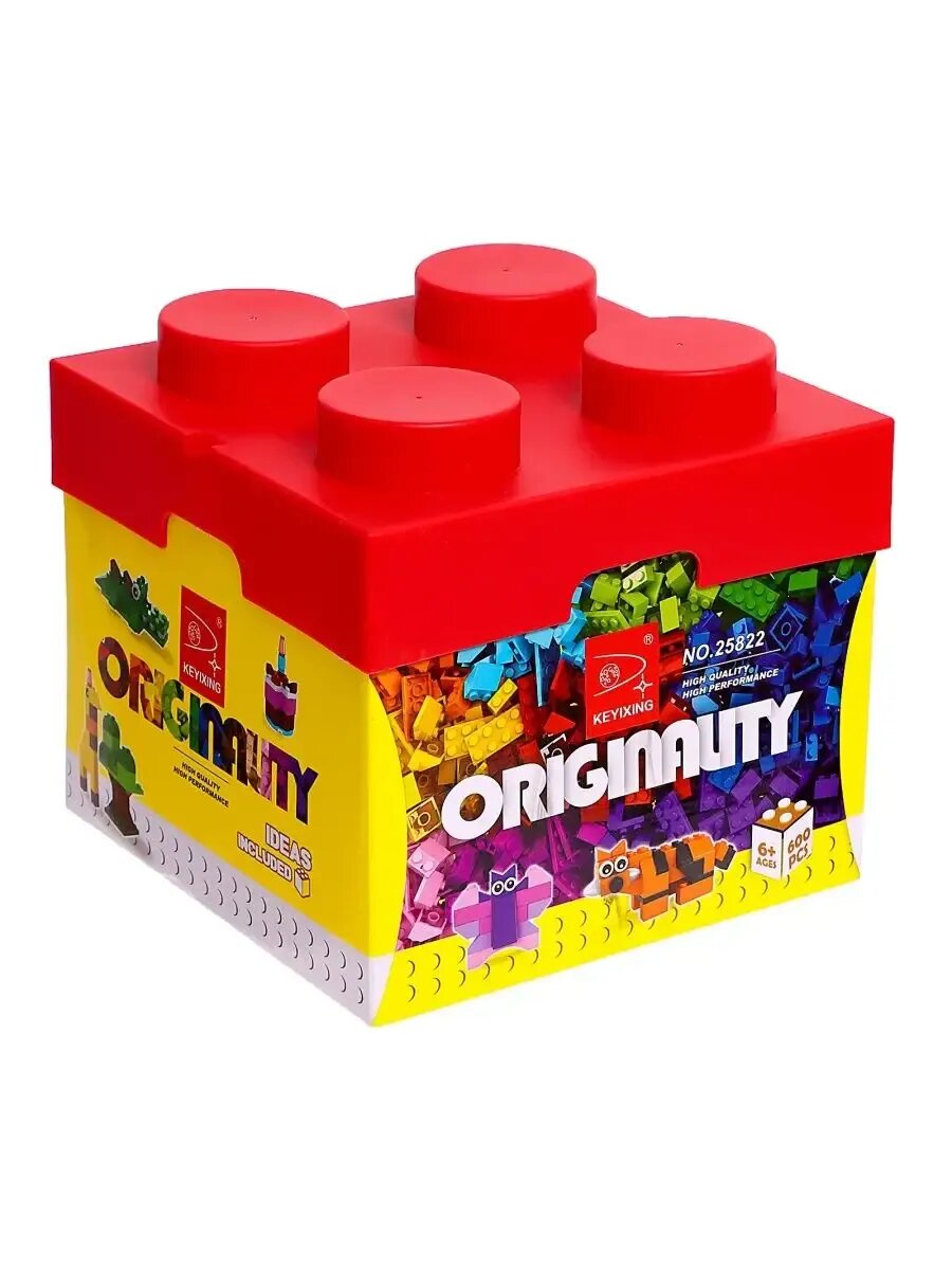 Конструктор "Средний набор для творчества"/600 деталей/разви