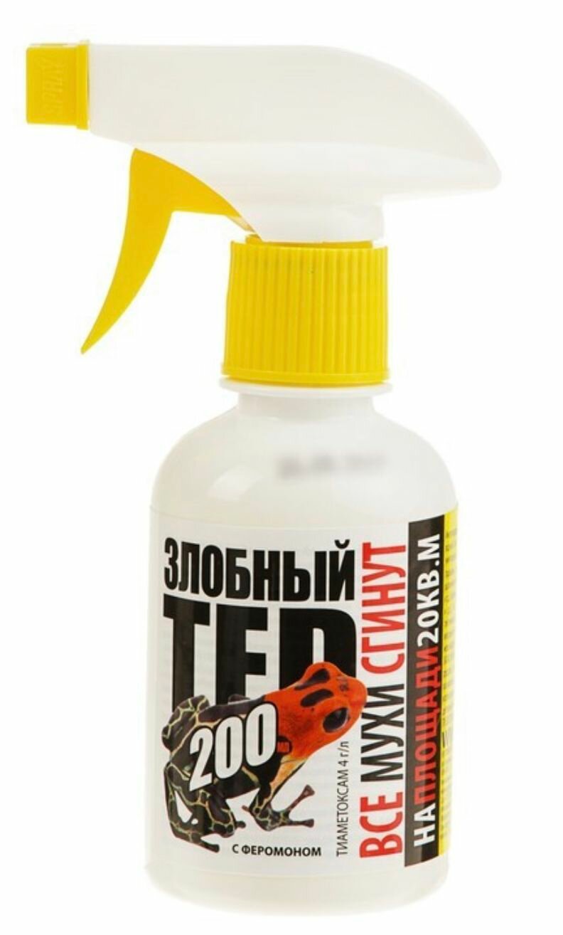 Спрей от мух "Злобный ТЭД", с феромоном, 200 мл