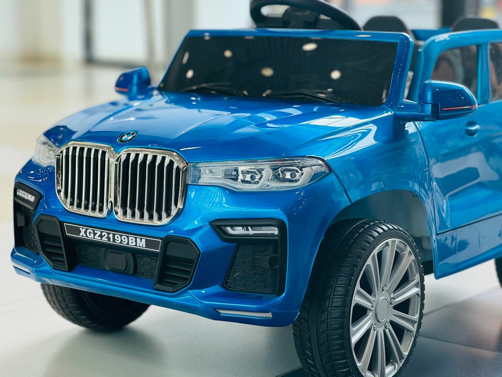 Электромобиль детский BMW XGZ1688 синий